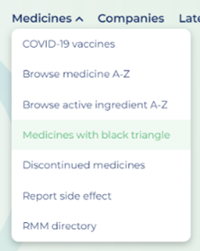 What Does the Black Triangle Mean?