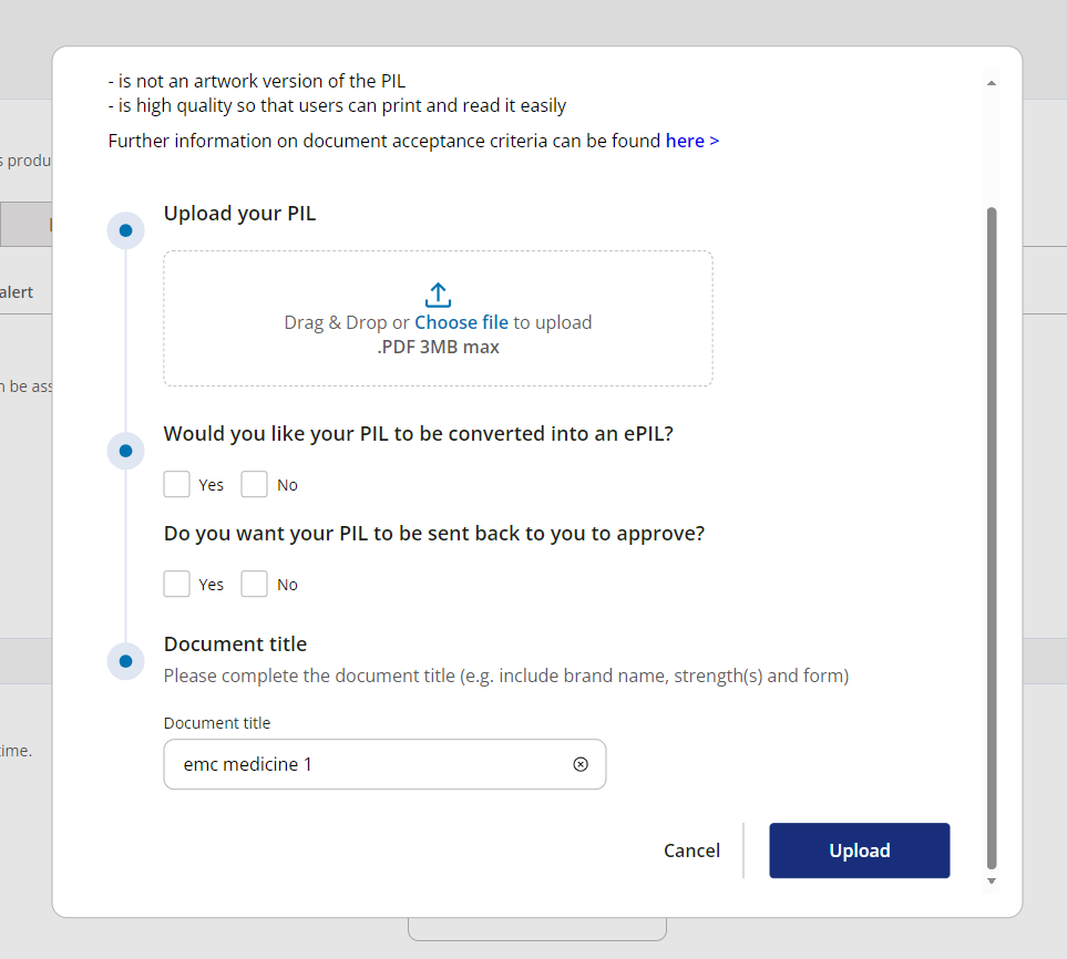 How to Add New Documents