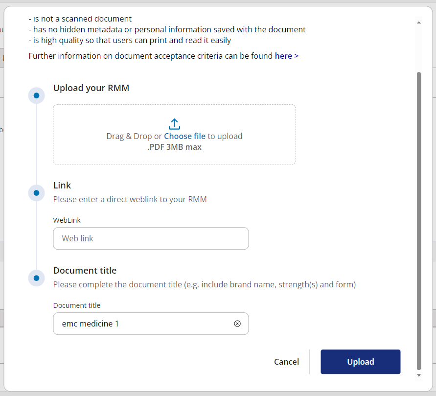 How to Add New Documents