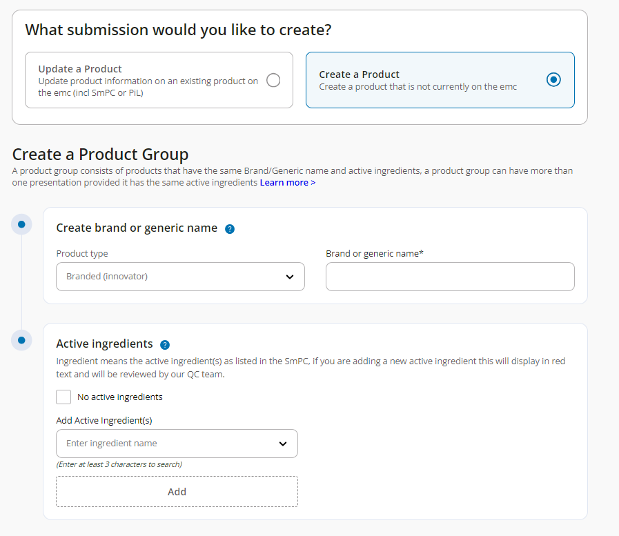 How do I add or update a Product Group?