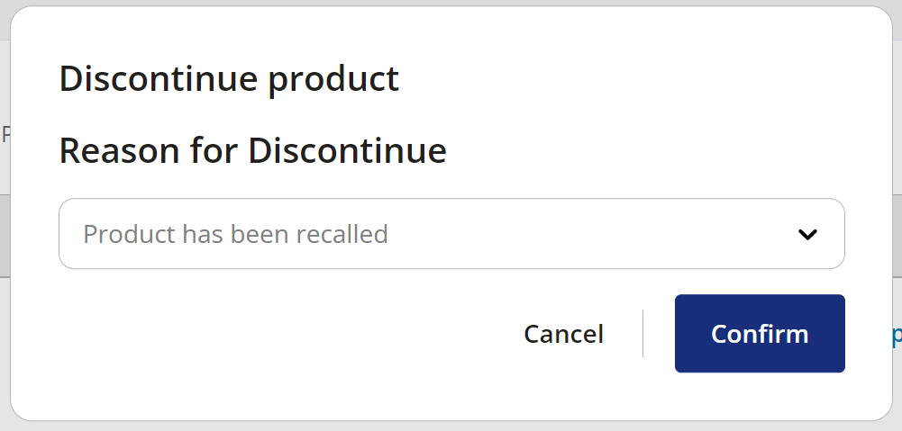 How to Discontinue a Product
